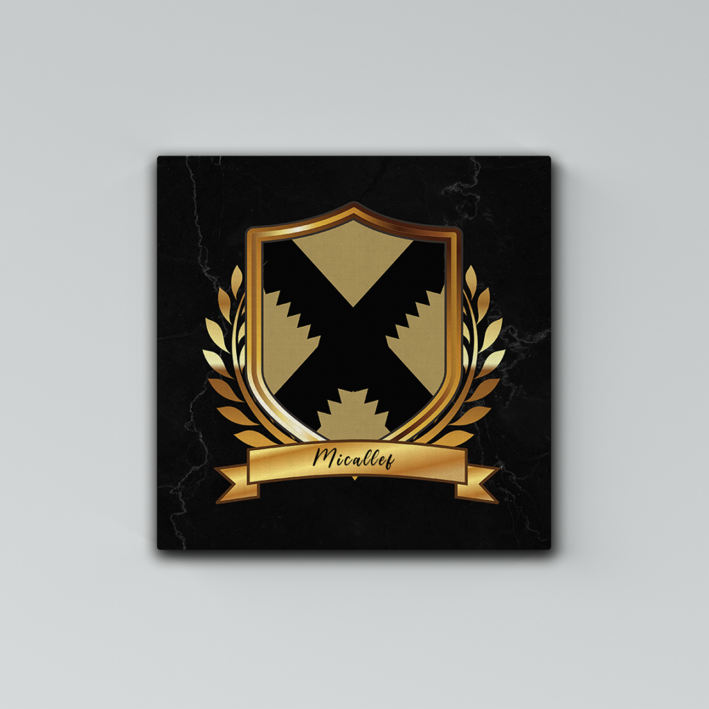 Micallef Surname Shield Prints – Gozo Graphics | Print | Signage | CNC