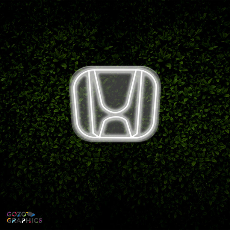 Honda logo LED Neon Light 50cm wide - Gozo Graphics | Canvas | Print ...