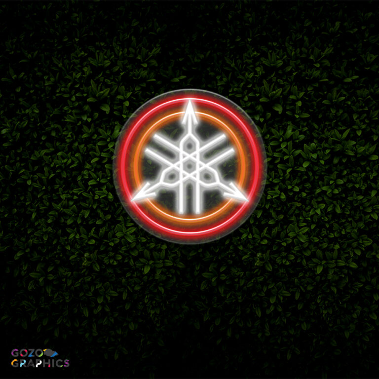 Yamaha logo LED Neon Light 50cm wide – Gozo Graphics | Print | Signage ...
