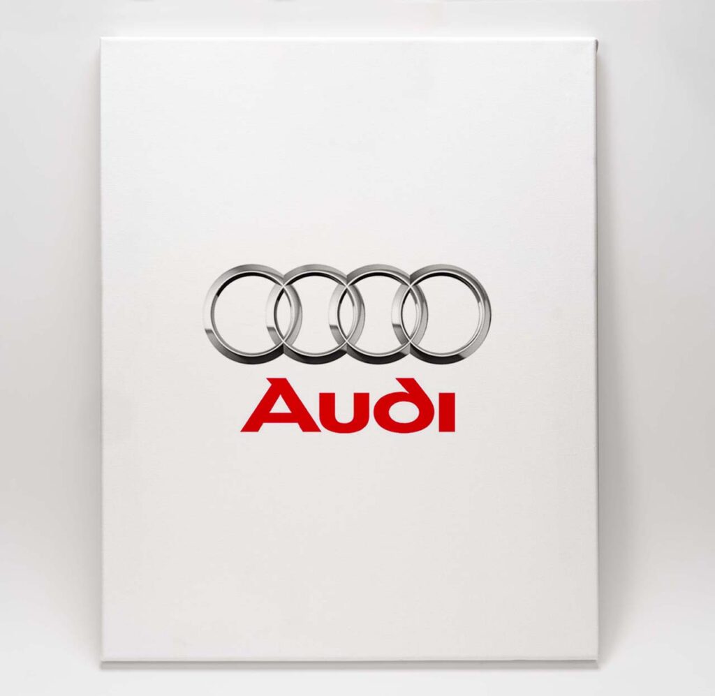 Audi Logo – Gozo Graphics | Print | Signage | CNC