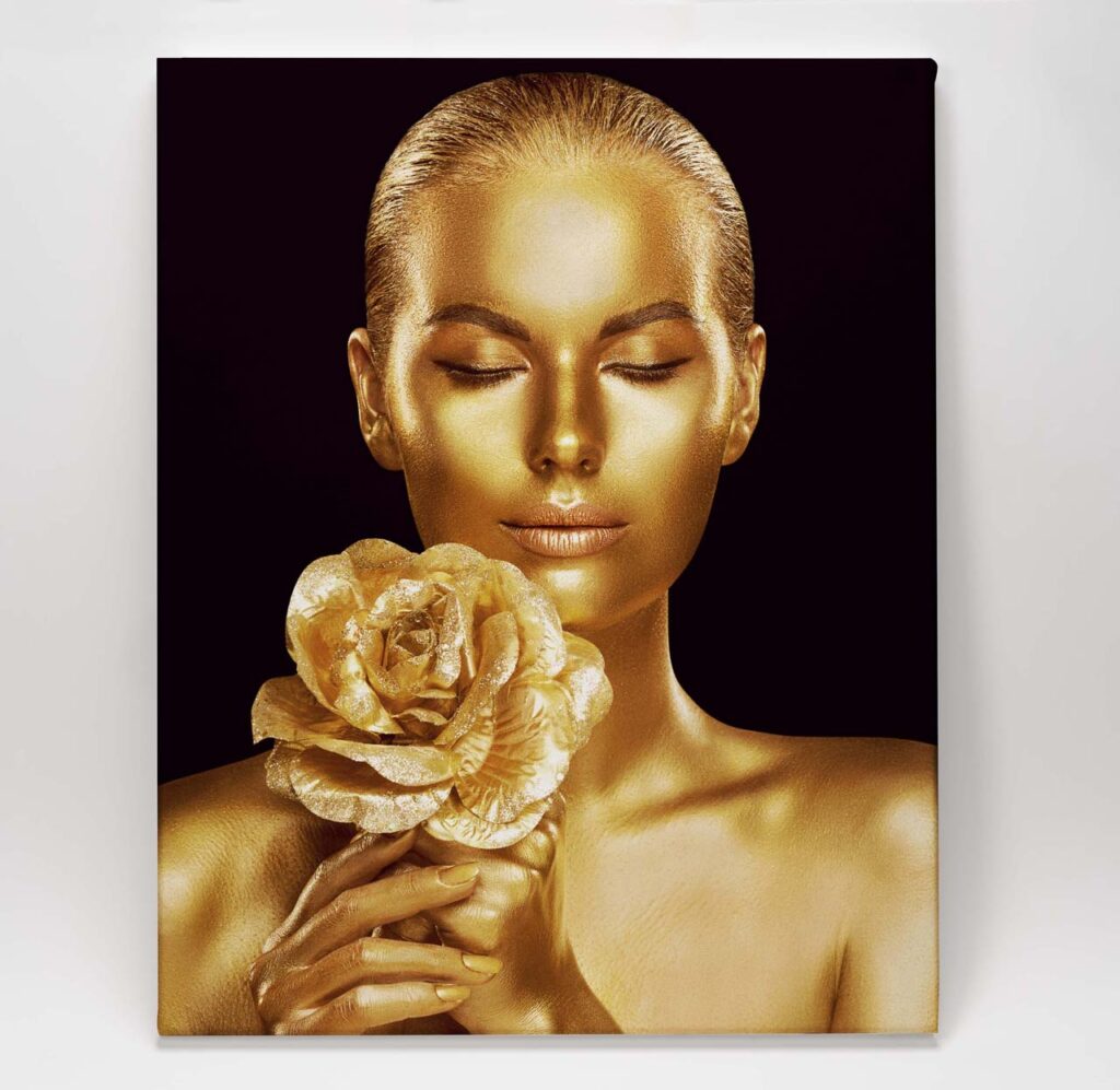 Gold Flower – Gozo Graphics | Print | Signage | CNC