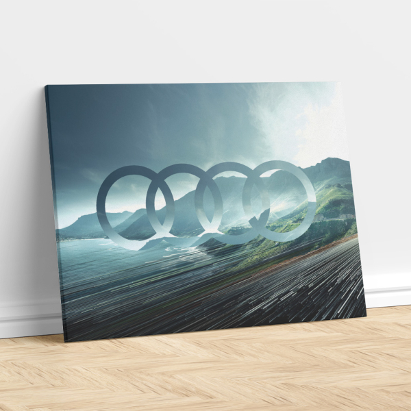 Audi – Motor Emblems - Gozo Graphics | Canvas | Print | Signage | CNC