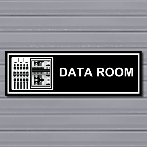 Data Room – IT Network & Server Area Identification Sign - Gozo ...