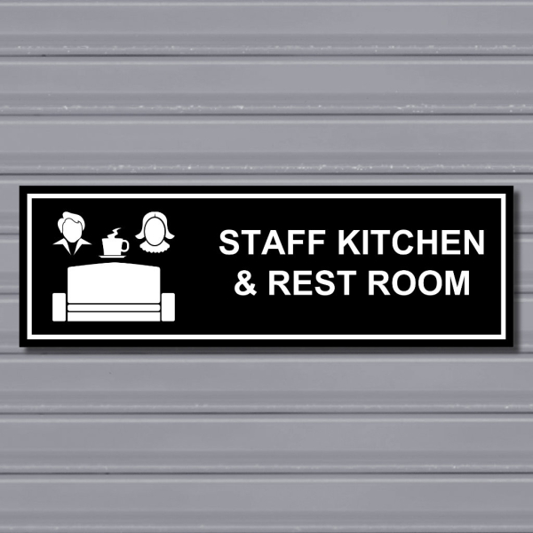Staff Kitchen & Rest Room – Directional Identification Sign - Gozo ...